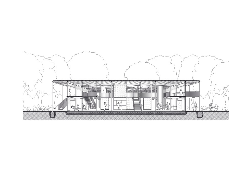 Study Pavilion on the campus of TU Braunschweig | EUmies Awards